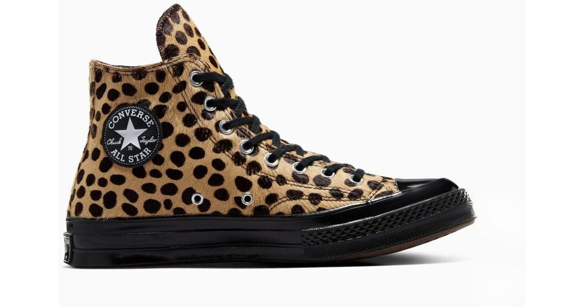 Converse Chuck 70 Pony Hair in Black | Lyst UK