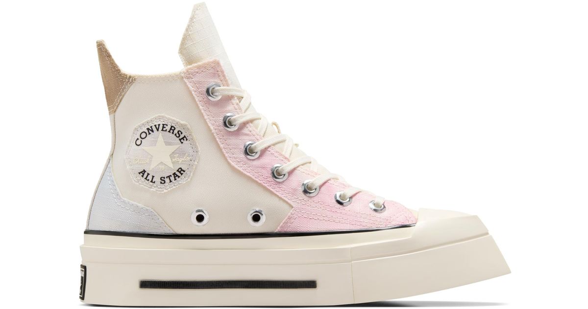 Converse Chuck 70 De Luxe Squared Toe Polyester in White | Lyst