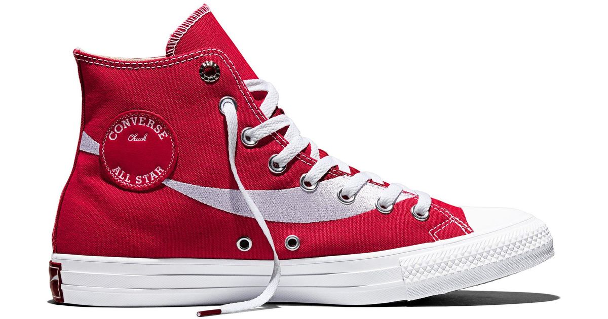 Converse X Coca-Cola Chuck Taylor All Star in Red | Lyst