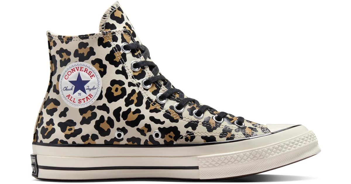 Converse Chuck 70 Glow-In-The-Dark Leopard Print in Black | Lyst