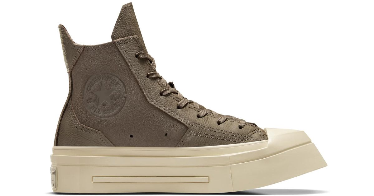 Converse Chuck 70 De Luxe Squared Coffee Break Suede in Brown | Lyst
