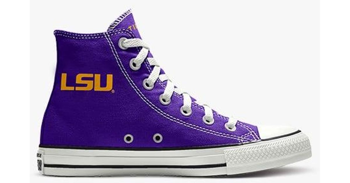 Converse Custom Chuck Taylor All Star Lsu Tigers By You Canvas in ...