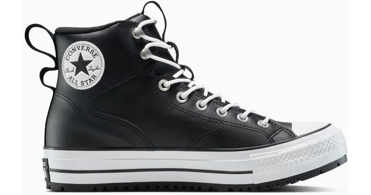 Converse Chuck Taylor All Star Water-Repellent Hiker Boot in Black ...