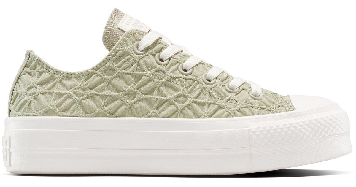 Converse Chuck Taylor All Star Lift Platform Textured Material For in ...