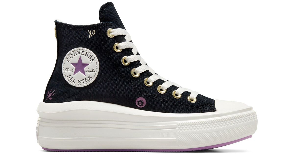 Converse Chuck Taylor All Star Move Platform Tiny Tattoos Canvas For in ...