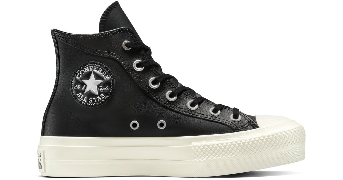 Converse Chuck Taylor All Star Platform Western Glam Leather For in ...