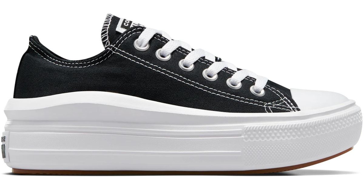 Converse Chuck Taylor All Star Move Platform in Blue | Lyst