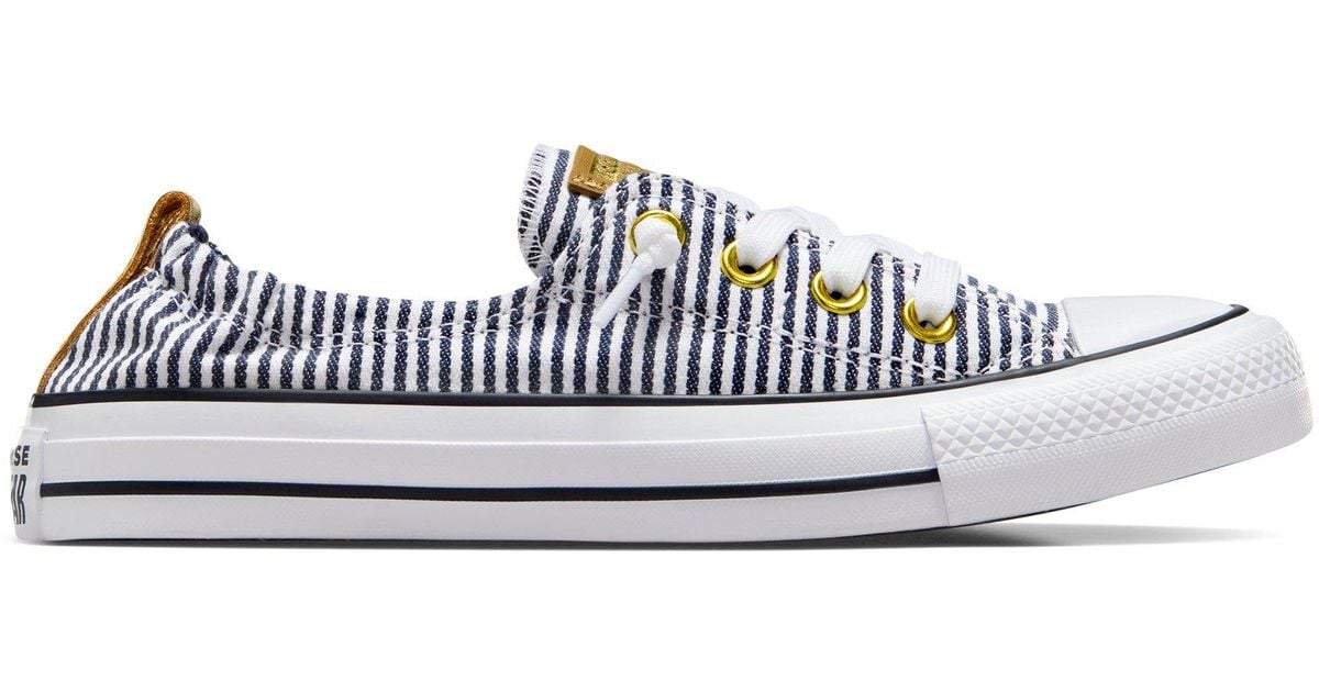 Converse Chuck Taylor All Star Shoreline Slip Cotton For in White | Lyst