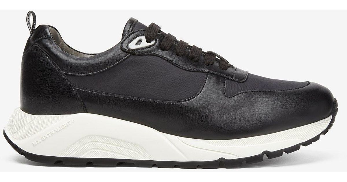 Corneliani Nylon And Nappa Leather Running Shoes in White for Men | Lyst UK