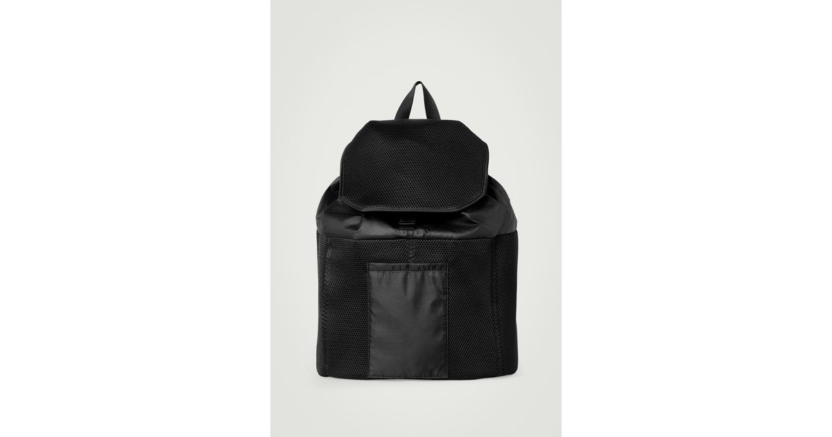 COS Duffle Backpack in Black for Men | Lyst