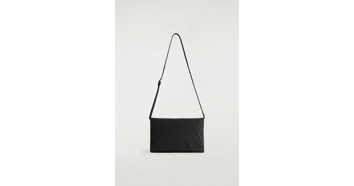 COS Trifold Padded Crossbody Bag in White | Lyst