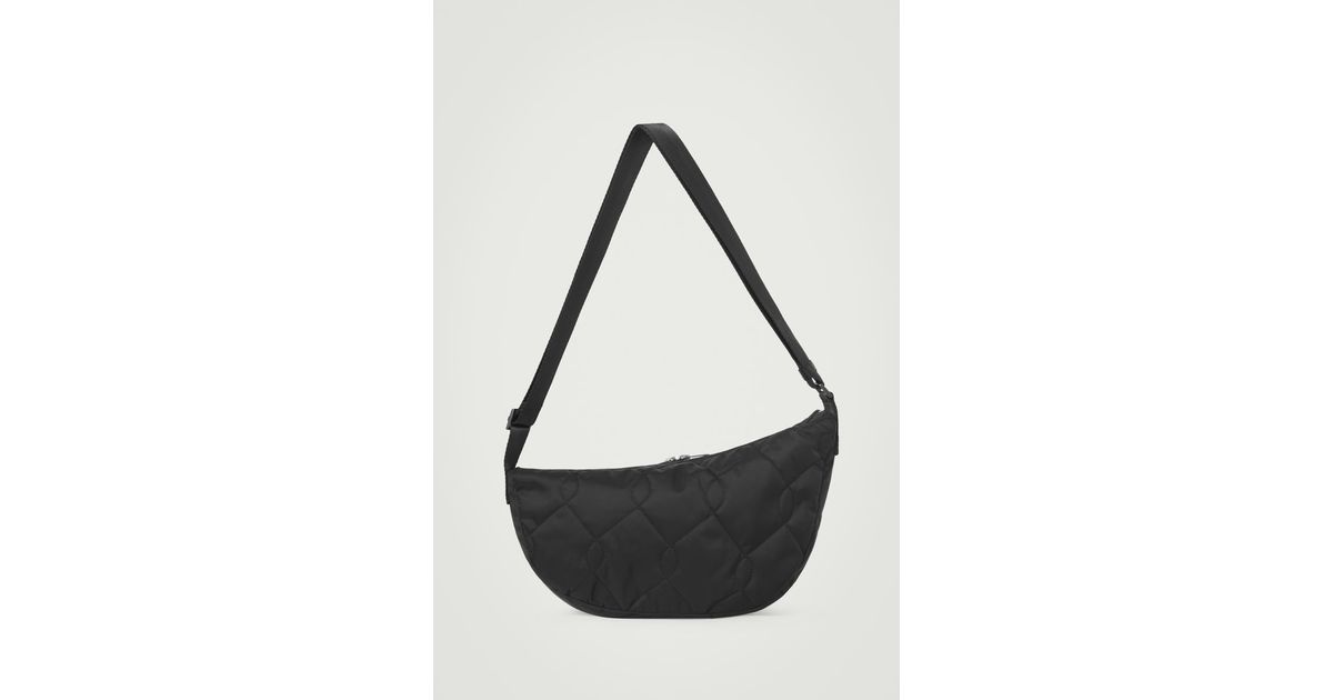 COS Quilted Crossbody Bag - Nylon in Black for Men | Lyst