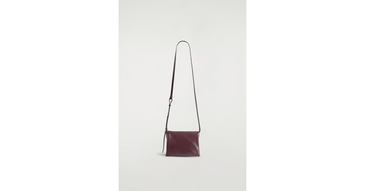 COS Trove Crossbody Bag in White | Lyst