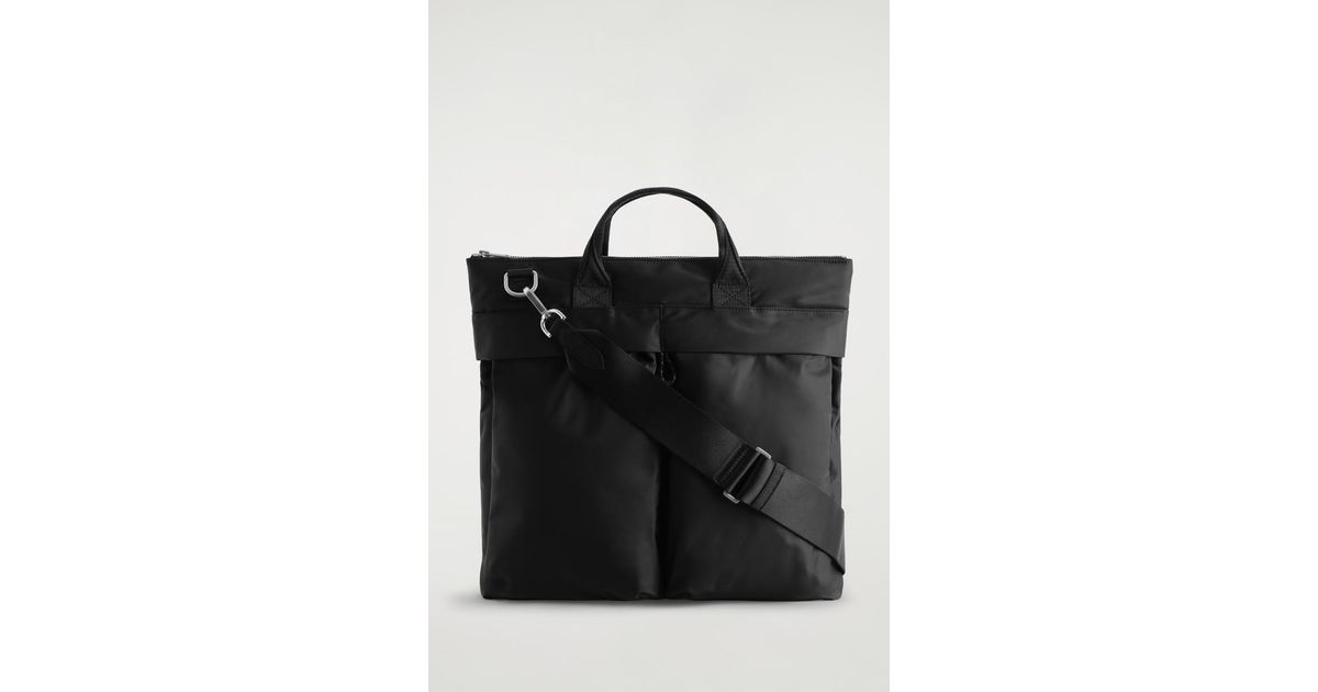 COS Transit Messenger Bag in Black for Men | Lyst