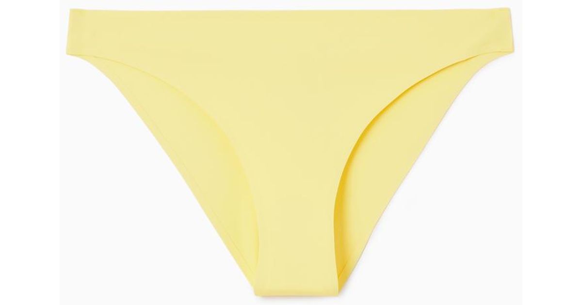 COS Scuba Bikini Briefs in Yellow | Lyst UK
