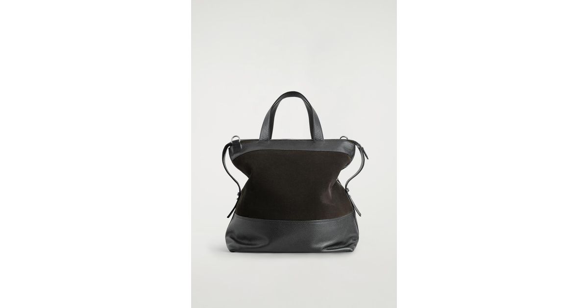 COS City Messenger Bag in Black for Men | Lyst UK