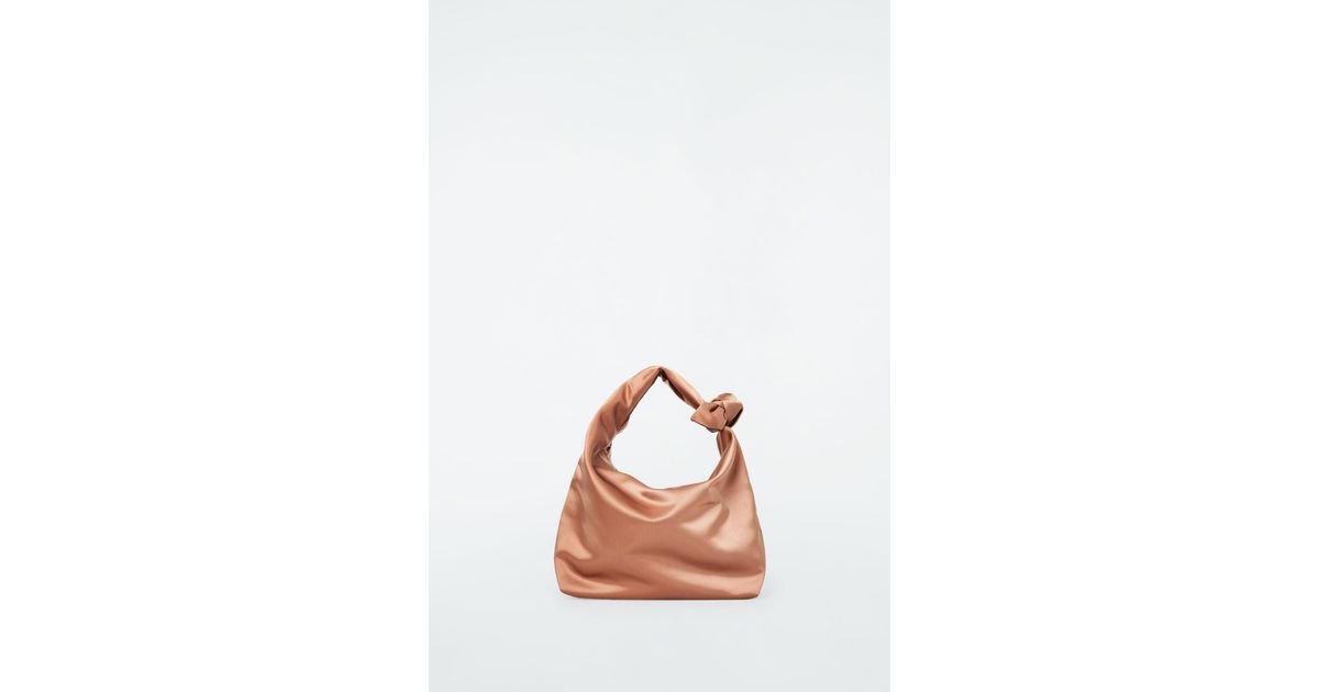 COS Hitch Micro Grab Bag - Nylon in Pink | Lyst