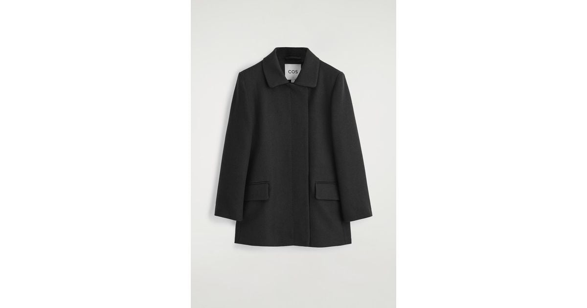 COS Tailored Wool Jacket in Black | Lyst UK