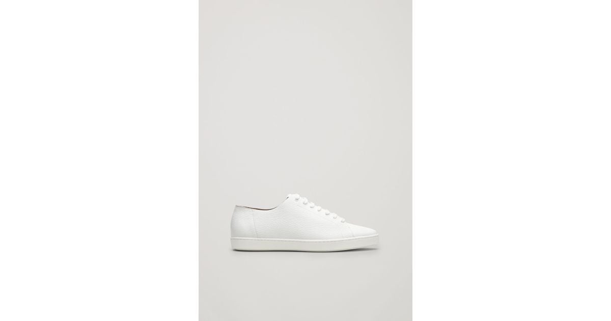 COS Pointed Sneaker in White | Lyst