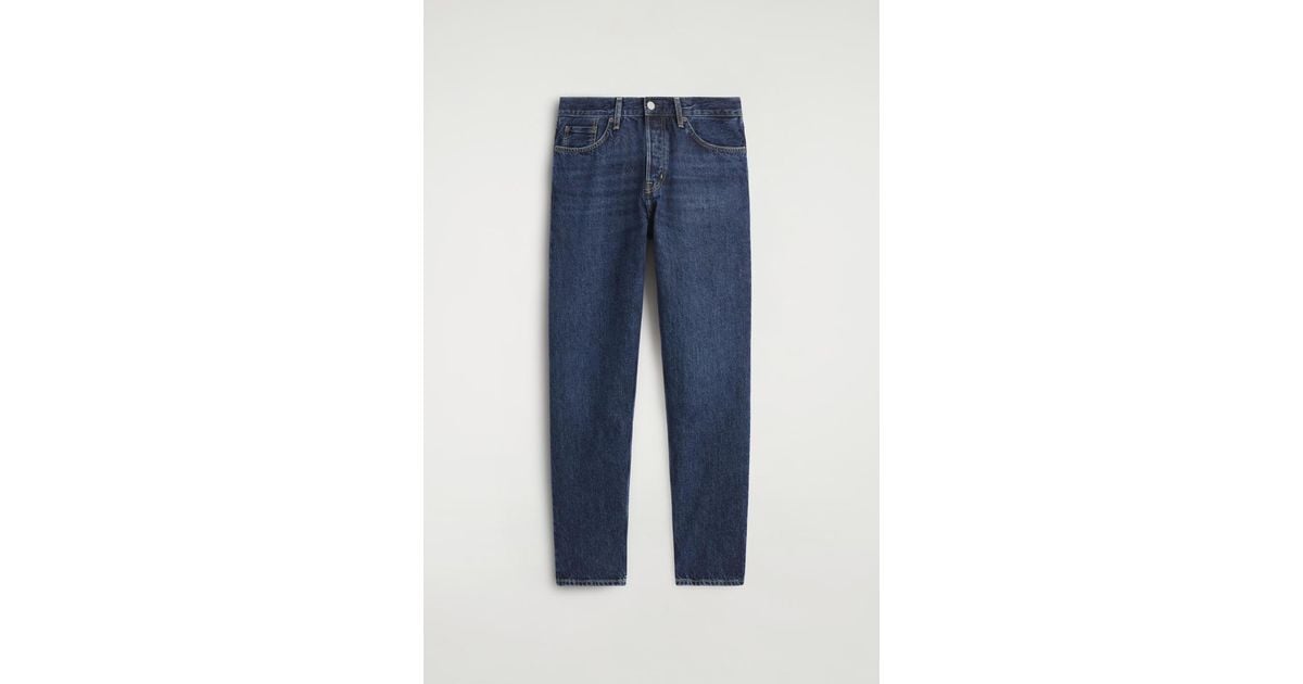 COS Signature Regular-Fit Straight-Leg Jeans in Blue for Men | Lyst UK