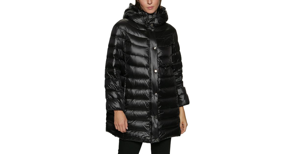 Marella Yoro Quilted Down Jacket in Black | Lyst Marella Yoro Quilted Down Jacket in Black | Lyst