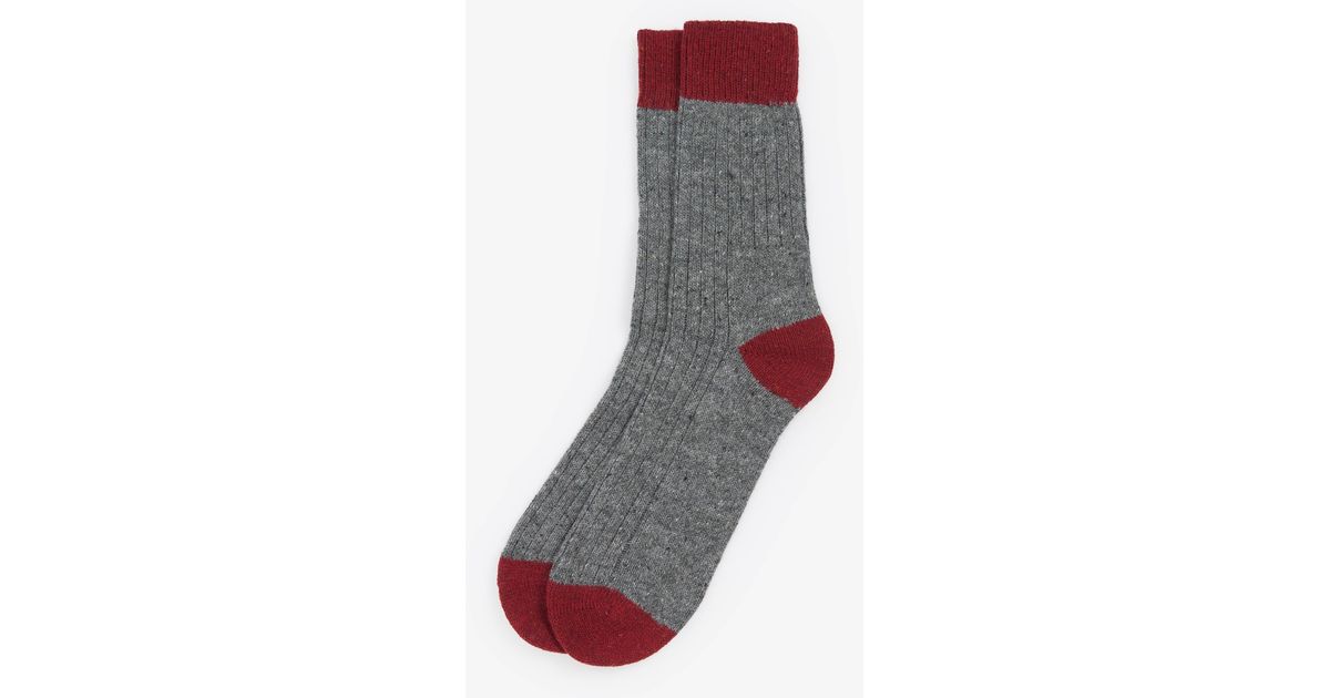 Barbour Houghton Socks in Grey for Men | Lyst UK
