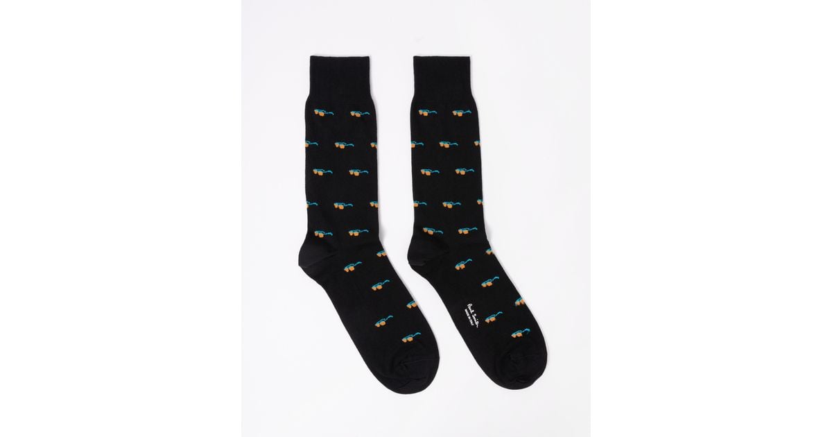 Paul Smith Nate Sunglasses Socks in Black for Men | Lyst UK