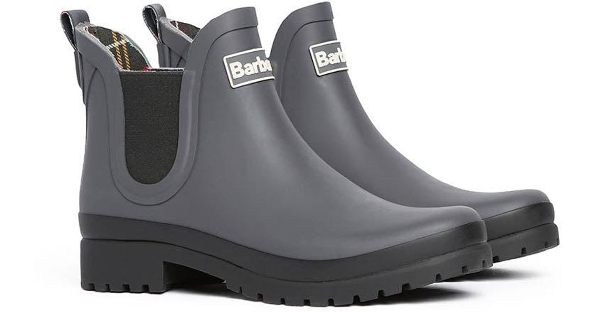 Barbour Mallow Chelsea Wellies in Black | Lyst UK