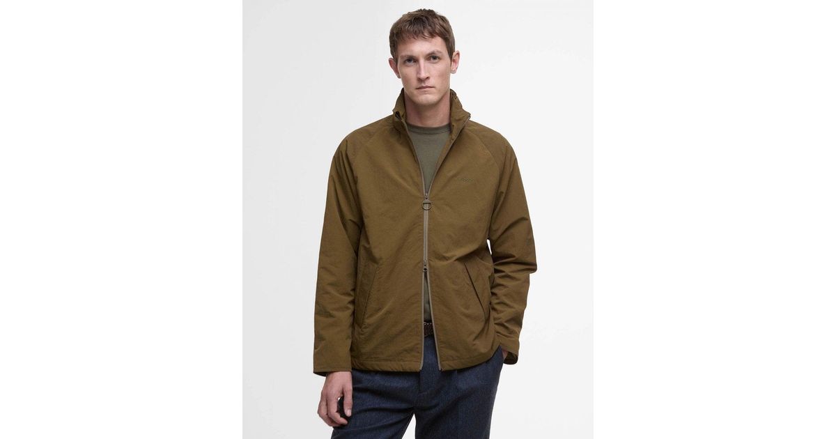 Barbour Keld Showerproof Jacket in Green for Men | Lyst UK
