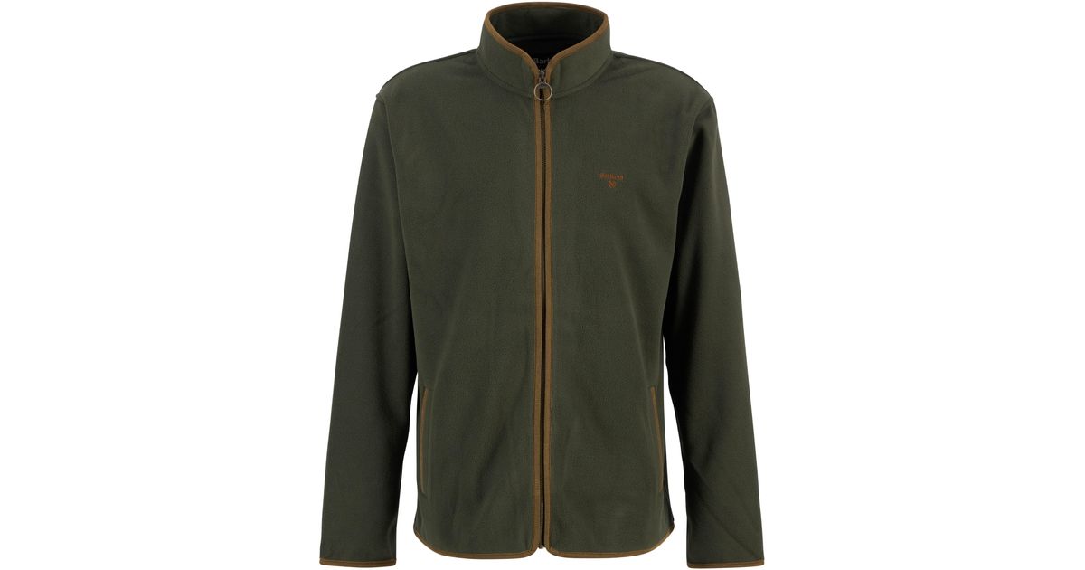 Barbour Harwood Zip Thru Fleece in Green for Men | Lyst UK