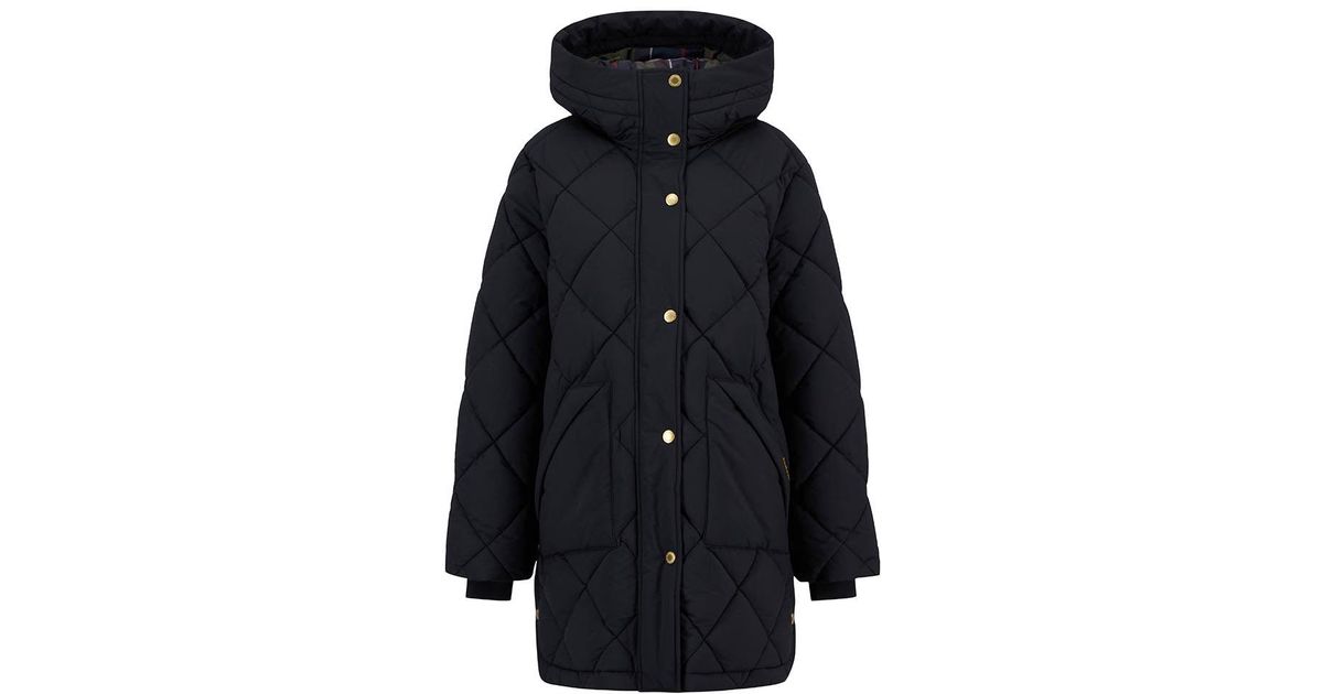 Barbour Kailyn Puffer Jacket in Blue | Lyst UK