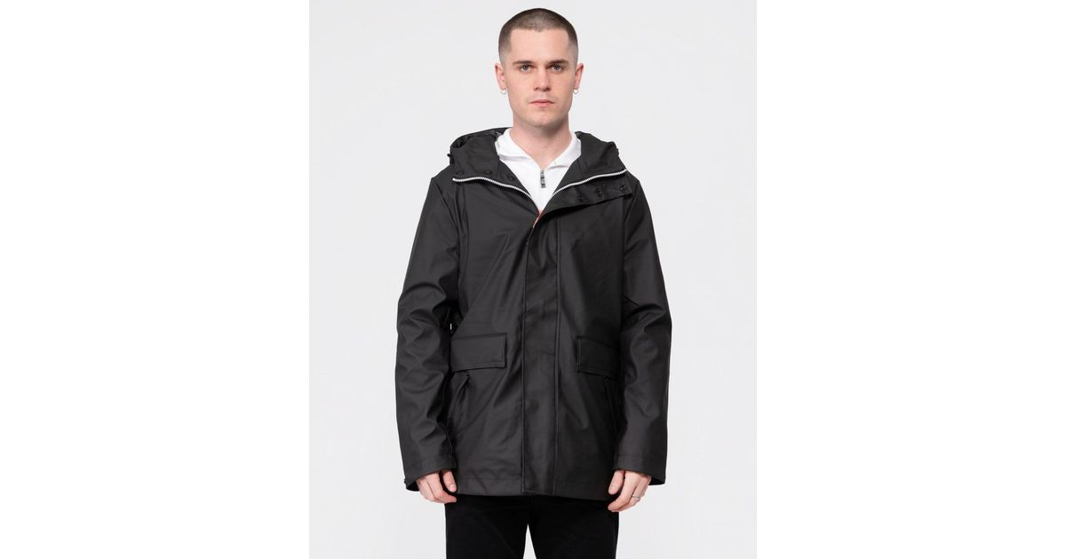 HUNTER Original Rain Jacket in Black for Men | Lyst