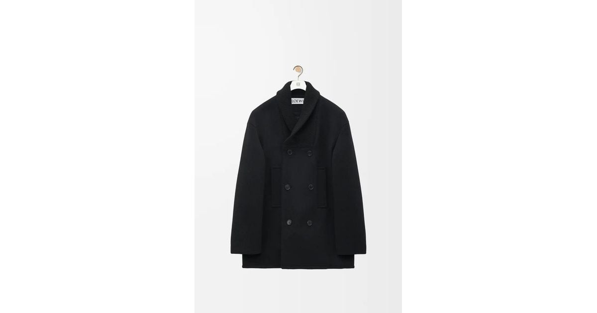 Loewe Plaited Jacket in Black for Men | Lyst