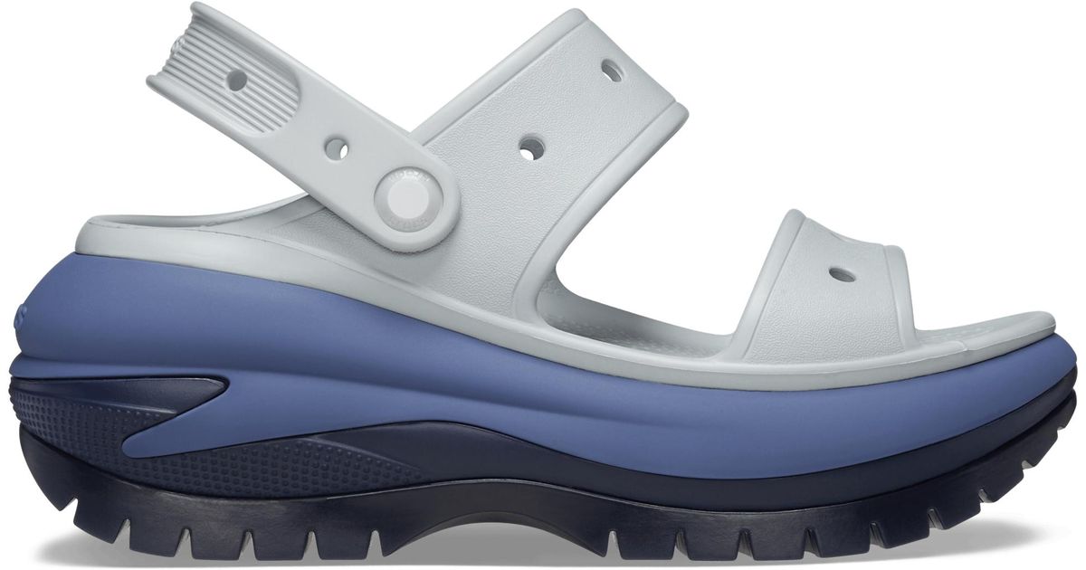 Crocs™ Mega Crush Matte Sandal; Mirage Multi in Black | Lyst