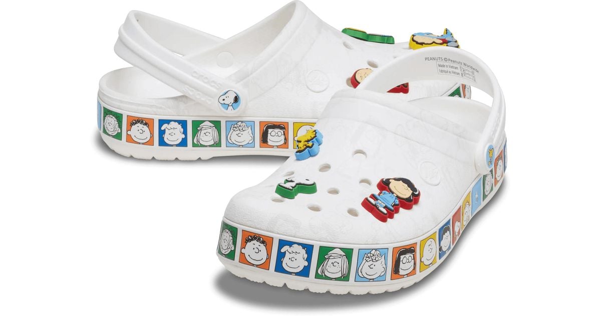 Crocs™ Peanuts Crocband in Metallic | Lyst UK
