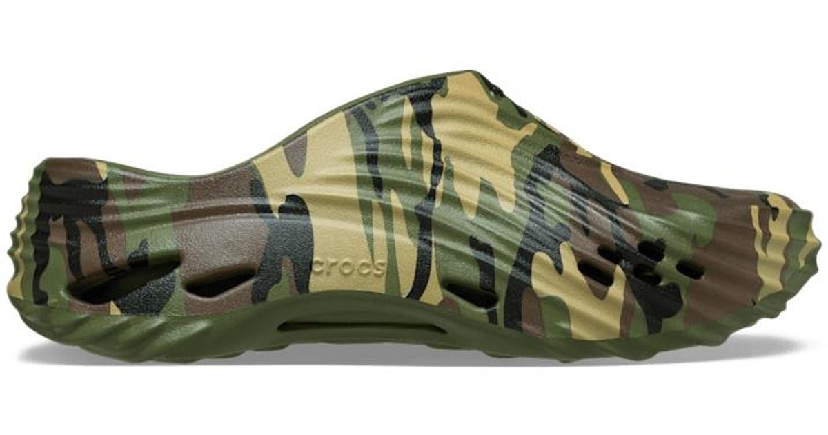 Crocs™ Echo Camo Wave in Black | Lyst