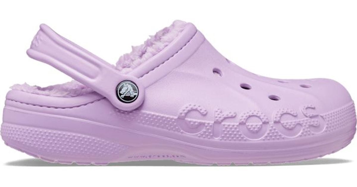 Crocs™ Baya Lined Clog in Purple | Lyst