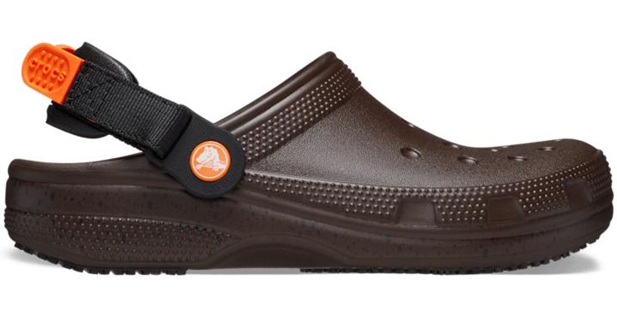 Crocs™ Classic Slip Resistant Work Clog in Black | Lyst