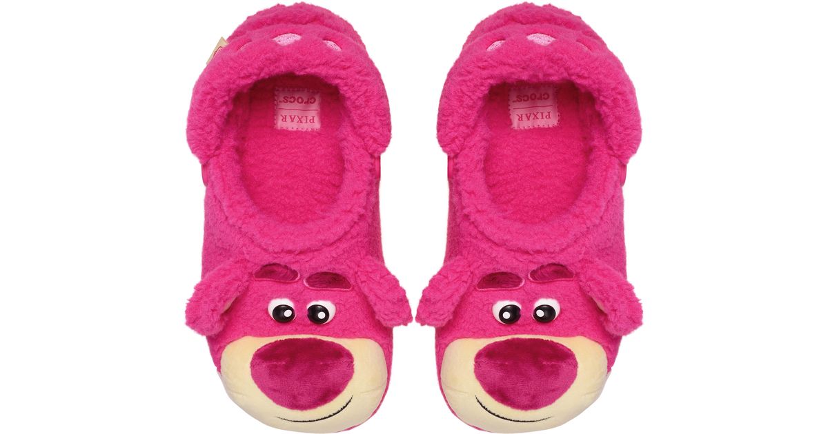 Crocs™ Toy Story Lotso Lined Classic Clog in Pink | Lyst UK