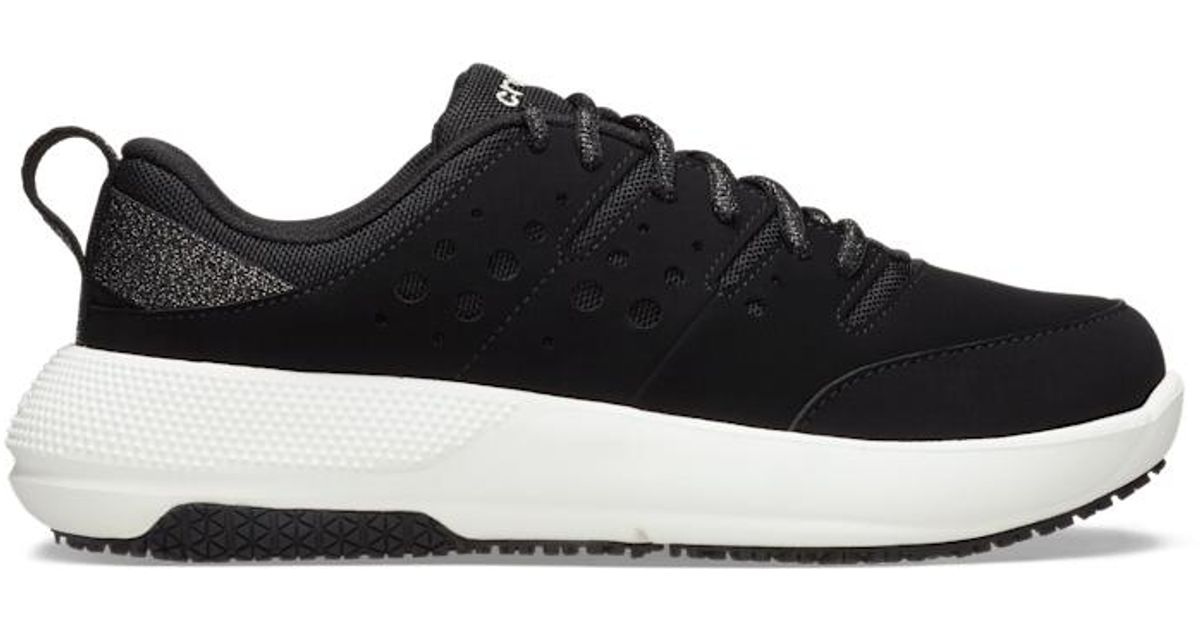 Crocs™ On The Clock Slip Resistant Work Sneaker; Moonlight in Black | Lyst