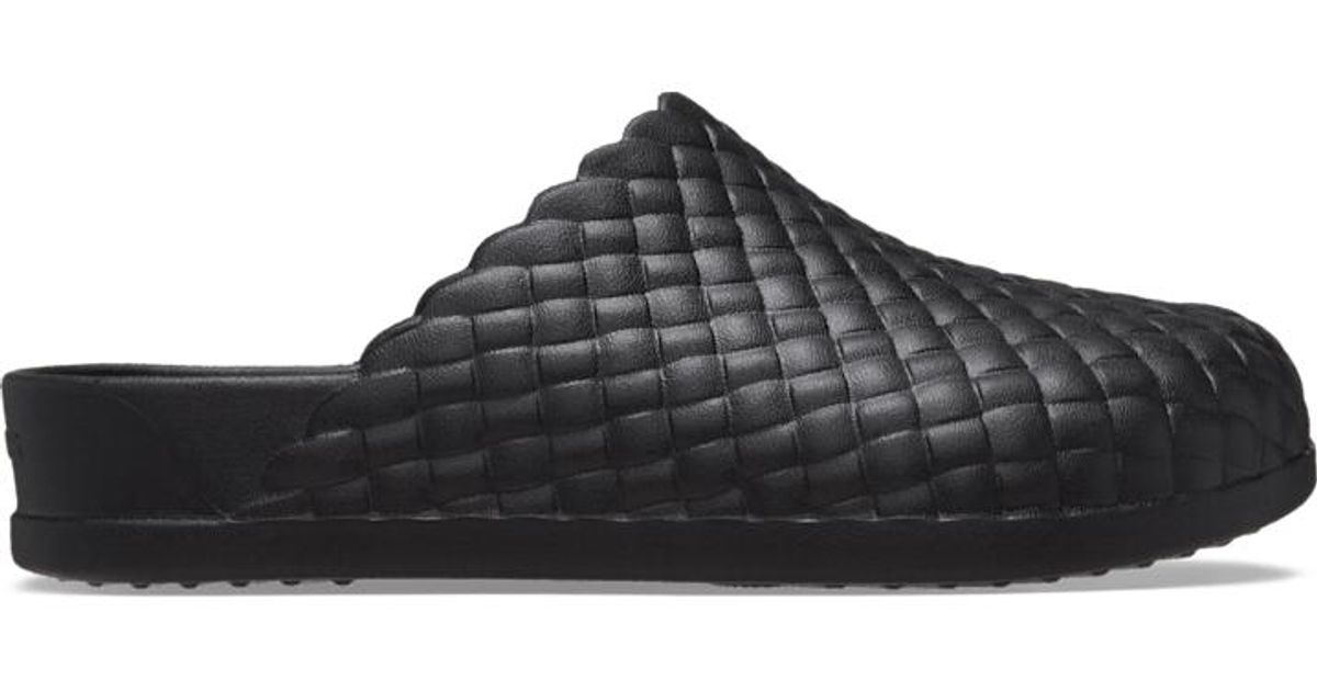 Crocs™ Dylan Woven Clog in Black for Men | Lyst