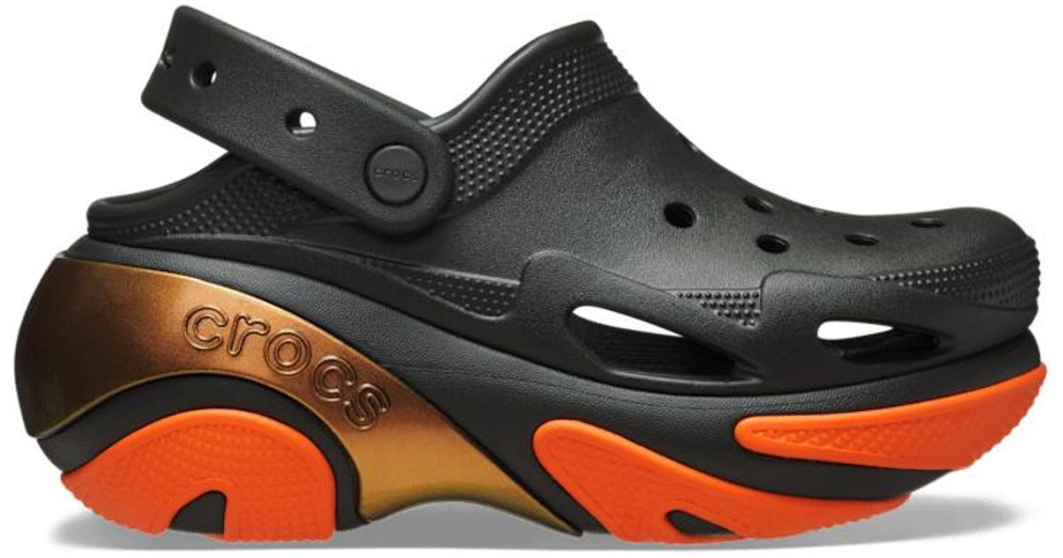 Crocs™ Bubble Crush Reflector Clog in Black | Lyst Canada