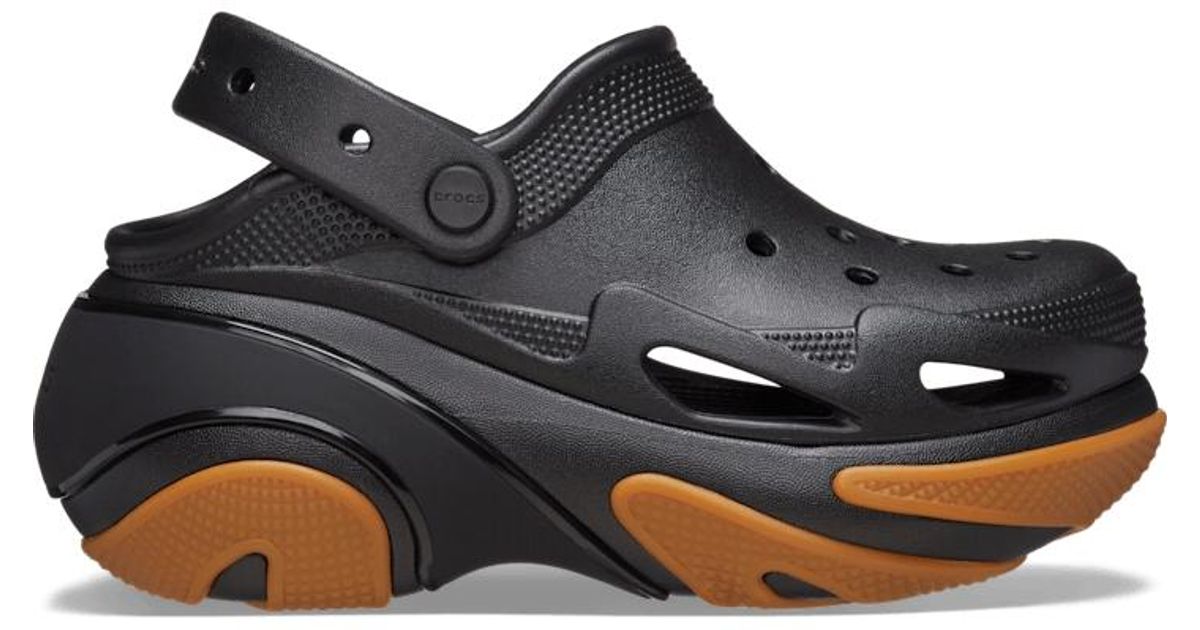 Crocs™ Bubble Crush Clog in Black | Lyst