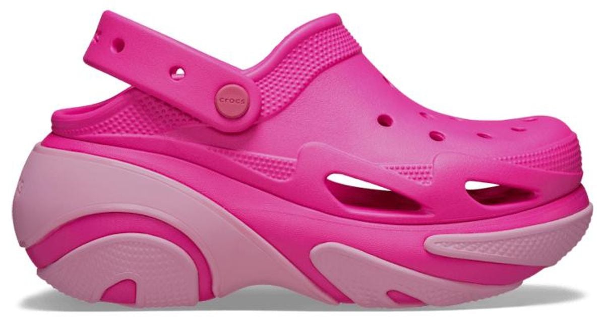 Crocs™ Bubble Crush Clog in Pink for Men | Lyst