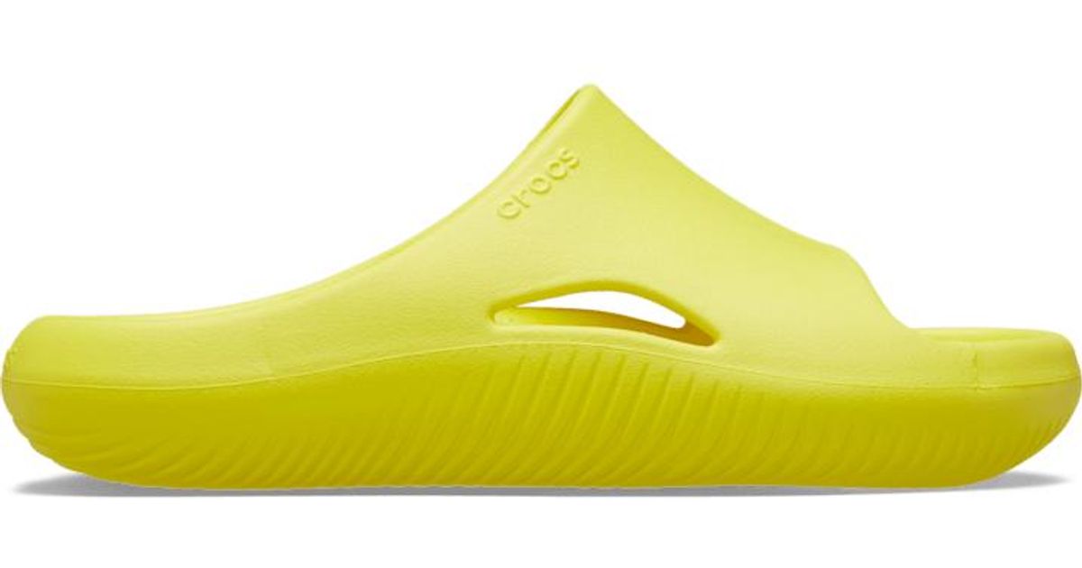 Crocs™ Mellow Recovery Slide; Cyber in Yellow | Lyst