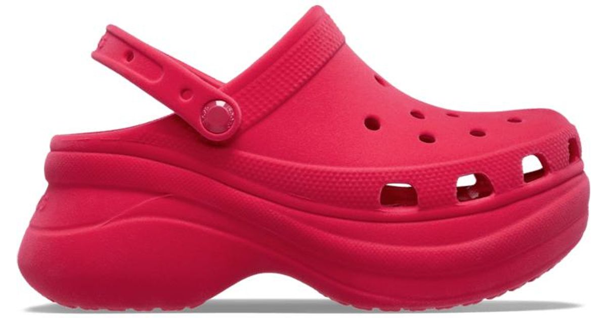 Crocs™ Bae Velvet in Red | Lyst