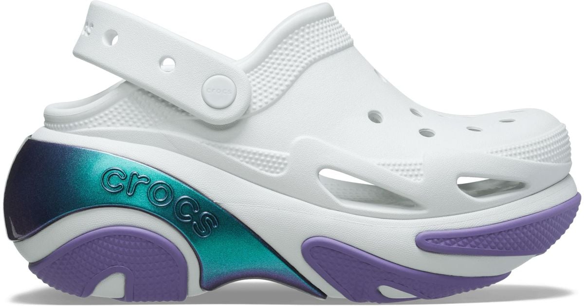 Crocs™ Bubble Crush Reflector Clog in Black | Lyst