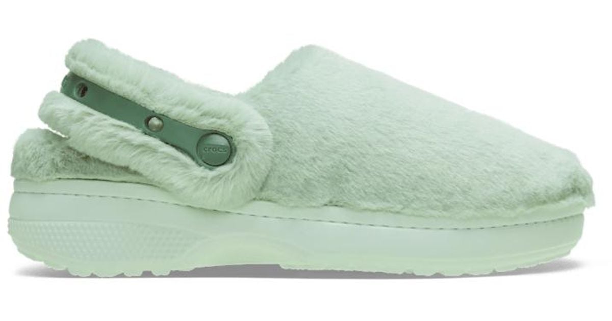 Crocs™ Classic Unfurgettable Clog; Plaster in Green | Lyst Canada