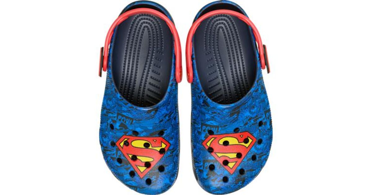 Crocs™ Superman Classic Clog in Blue | Lyst