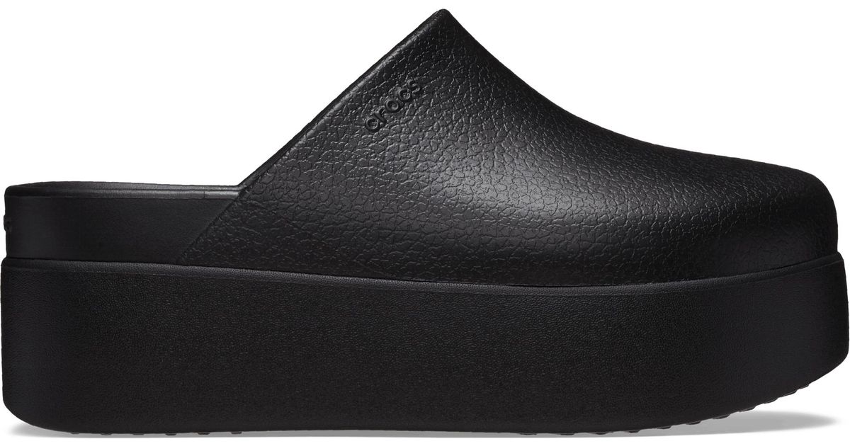 Crocs™ Dylan Platform Clog in Black | Lyst